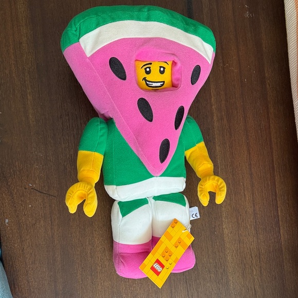 Lego | Toys | Lego Nwt Watermelon Costume Plush Pink Green Yellow ...